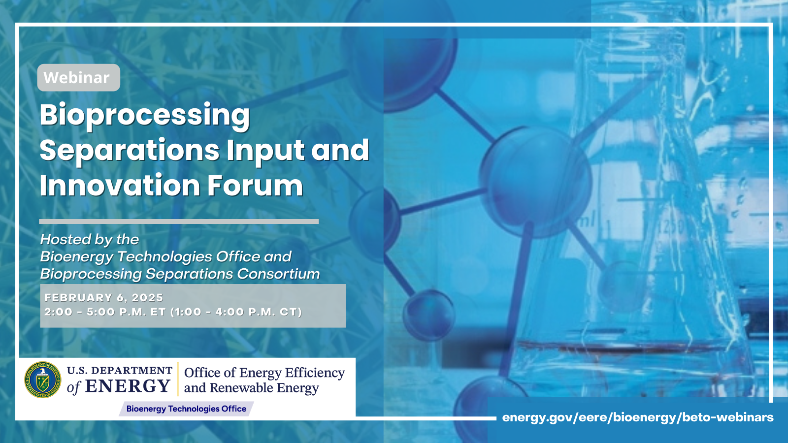 Register Today! Bioprocessing Separations Input and Innovation Forum ...